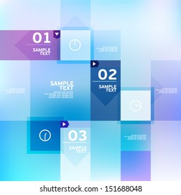 Modern Blue Design Stock Vector (Royalty Free) 151688048 | Shutterstock