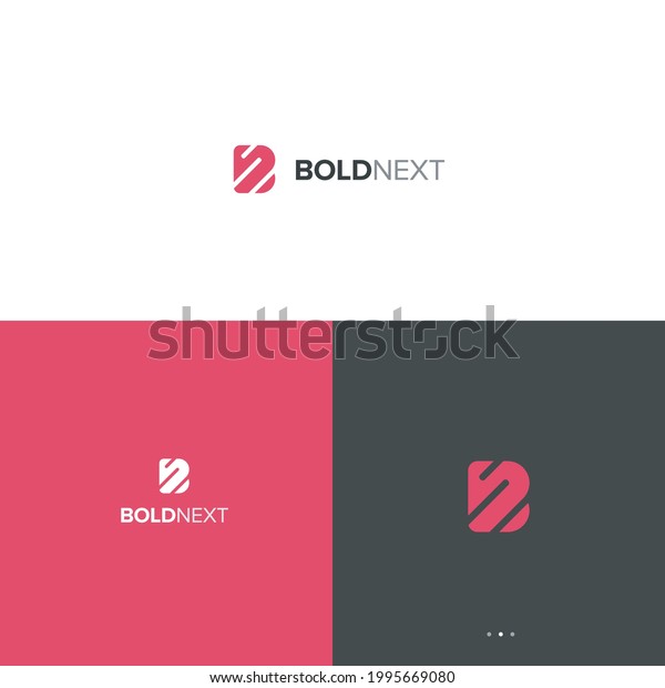 Modern Bold Letter B Logo Perfect Stock Vector (Royalty Free ...