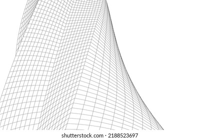 Modern Building Architectural Background Vector Illustration Stock ...