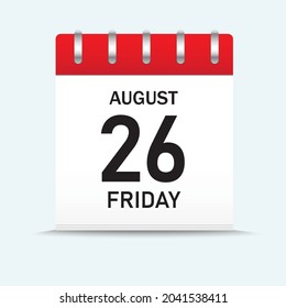 Modern Calendar Design Template Flat Vector Stock Vector (Royalty Free ...