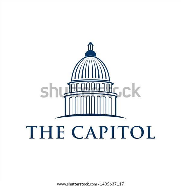 Modern Capitol Logo Design 库存矢量图（免版税）1405637117 | Shutterstock
