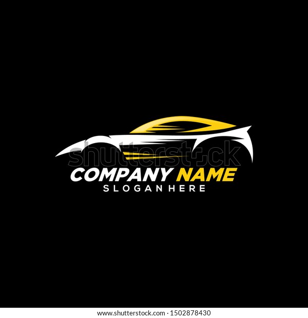 Modern Car Logo Design Car Vector Stock Vector (Royalty Free ...