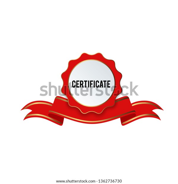 Modern Certificate Label: vector de stock (libre de regalías ...