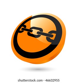 Modern Chain Sign Stock Vector (Royalty Free) 46632955 | Shutterstock