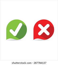 Modern Check Mark Icons: เวกเตอร์สต็อก (ปลอดค่าลิขสิทธิ์) 287784137 ...