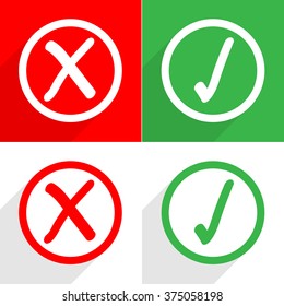 Modern Check Mark Icons Vector Eps10 Stock Vector (Royalty Free ...