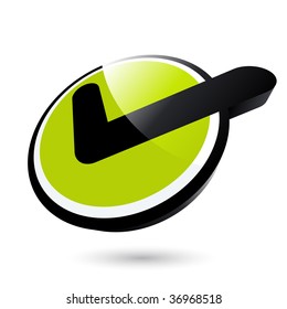 Modern Check Mark Sign Stock Vector (Royalty Free) 36968518 | Shutterstock