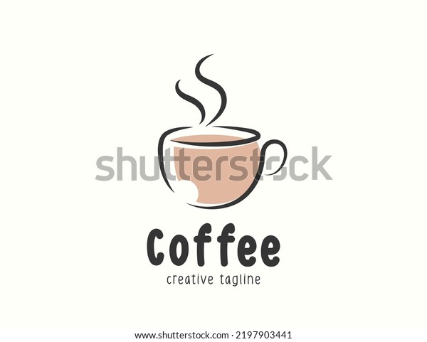 Modern Coffee Logo Design Template Stock Vector (Royalty Free ...