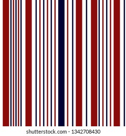 Red Blue Vertical Striped Seamless Pattern Stock Vector (Royalty Free ...