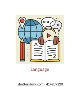 6,768 Learning english logo Images, Stock Photos & Vectors | Shutterstock