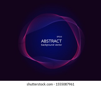 Modern Colored Poster Line Background Vector Stock Vector (Royalty Free ...