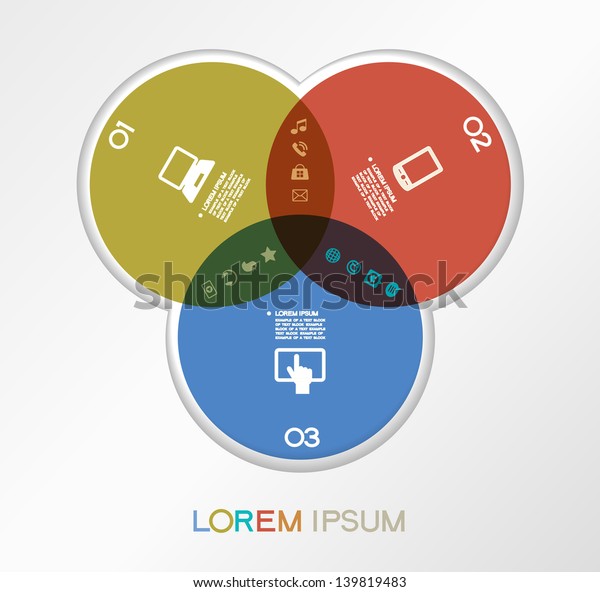 Modern Communication Technology Banner Vector Illustration Stock Vector ...