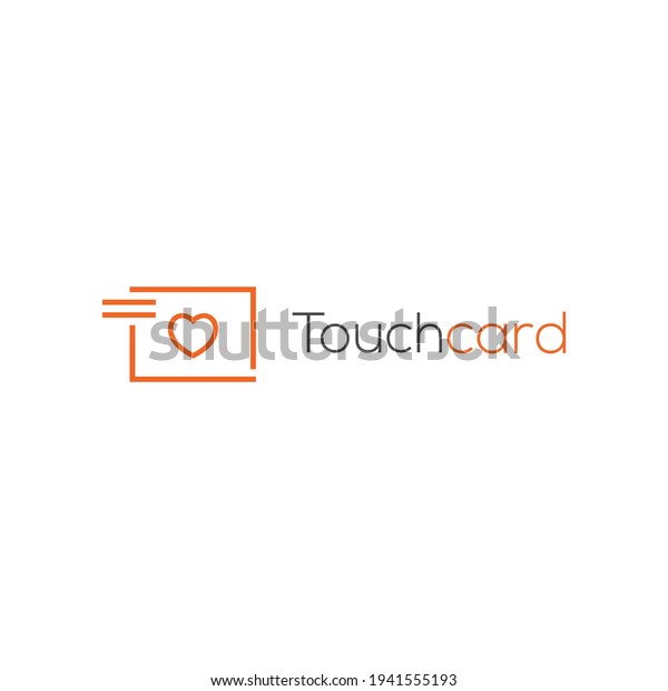 Modern Cool Touch Card Logos Perfect Stock Vector (Royalty Free ...