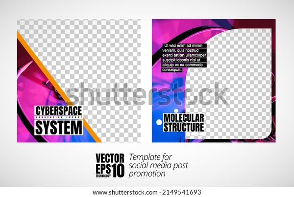 Modern Corporate Frame Creative Social Media Stock Vector (Royalty Free ...