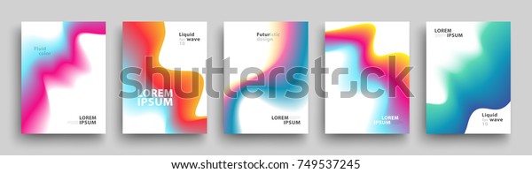 Modern Covers Template Design Set Trendy Stock Vector (Royalty Free ...