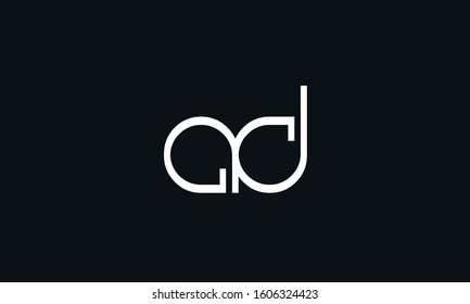 Modern Creative Ad Logo Design Template Stock Vector (Royalty Free ...