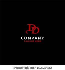 Modern Creative Dd Logo Initial Vector Stock Vector (Royalty Free ...
