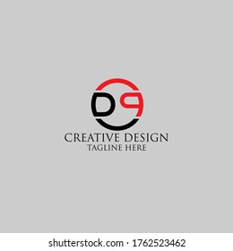 Modern Creative Dp Logo Design Template Stock Vector (Royalty Free ...