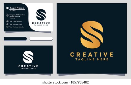 Modern Creative S Logo Design Template Stock Vector (Royalty Free ...
