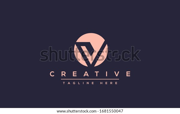 Modern Creative V Logo Design Template Stock Vector (Royalty Free ...
