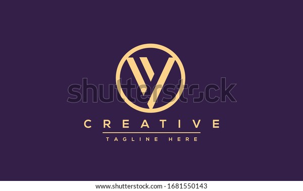Modern Creative V Logo Design Template Stock Vector (Royalty Free ...