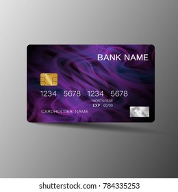 3,531 Purple credit card design Images, Stock Photos & Vectors ...