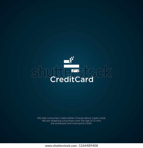 Modern Creditcard Logo Stock Vector (Royalty Free) 1264489408 ...