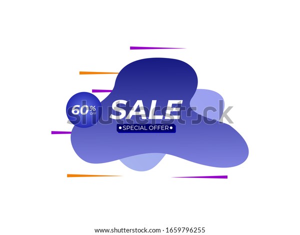 Modern Desaign Banner Template Your Business Stock Vector (Royalty Free ...