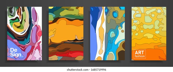 Psychedelic Space 1960s Style Backgrounds Illustrations Stock Vector ...