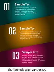 Modern Design Label Text Box Template Stock Vector (Royalty Free ...