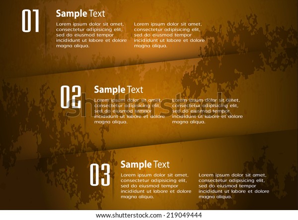Modern Design Old Paper Text Box Stock Vector (Royalty Free) 219049444 ...