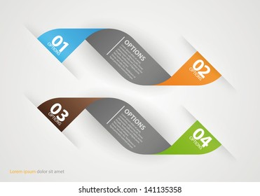 Connected Circle Speech Diagram Vector Infographic: เวกเตอร์สต็อก (ปลอด ...