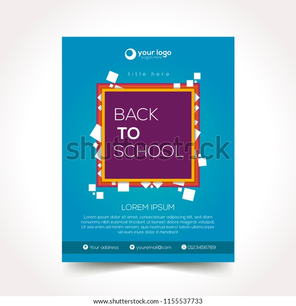 Modern Design Template Background Cover Poster Stock Vector (Royalty ...