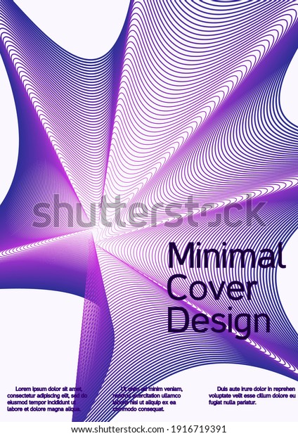 Modern Design Template Future Futuristic Template Stock Vector (Royalty ...
