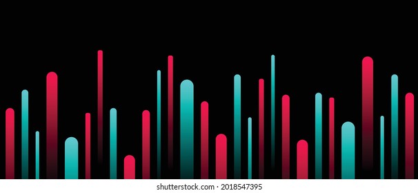 Modern Digital Background Stream Cover Vector Stock Vector (Royalty ...