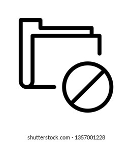Modern Disabled File Folder Icon Stock Vector (Royalty Free) 1357001228 ...