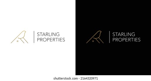 498 Logo starling Images, Stock Photos & Vectors | Shutterstock