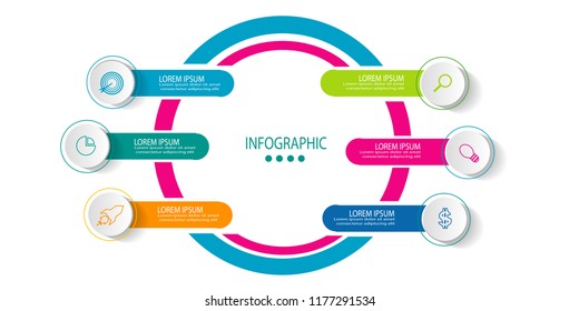 Presentation Infographic Business Four Steps Stock Vector (Royalty Free ...