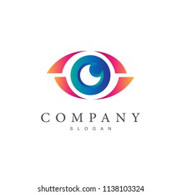 Modern Eye Logo Template Stock Vector (Royalty Free) 1138103324 ...