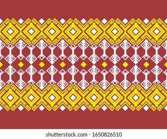 Modern Geometric Frames Borders Bali Sasak Stock Vector (Royalty Free ...