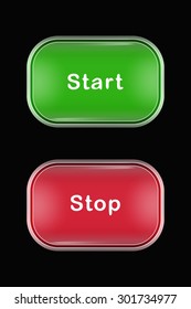 Modern Glass Buttons Login Rectangular Shape Stock Vector (Royalty Free ...