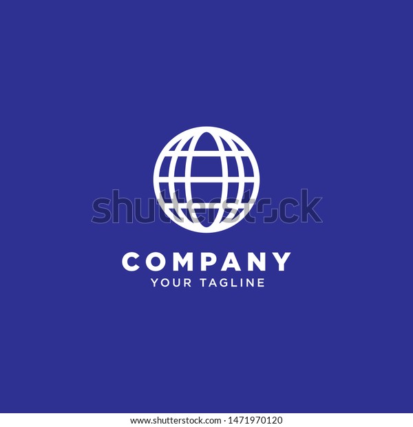 Modern Globe Logo Icon Symbol Vector Stock Vector (Royalty Free ...