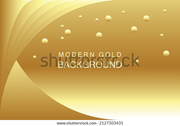 Modern Gold Background Good Background Wallpaper Stock Vector (Royalty ...