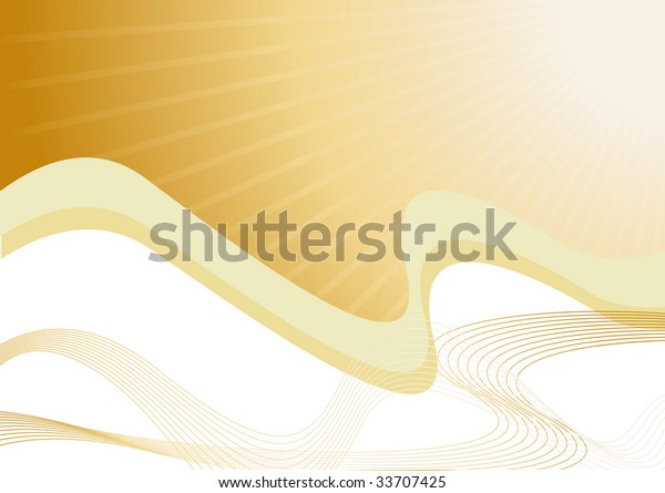 Modern Golden Background Clipart: vector de stock (libre de regalías ...