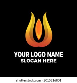 Modern Gradient Symbol Logo Design Concept Stock Vector (Royalty Free ...