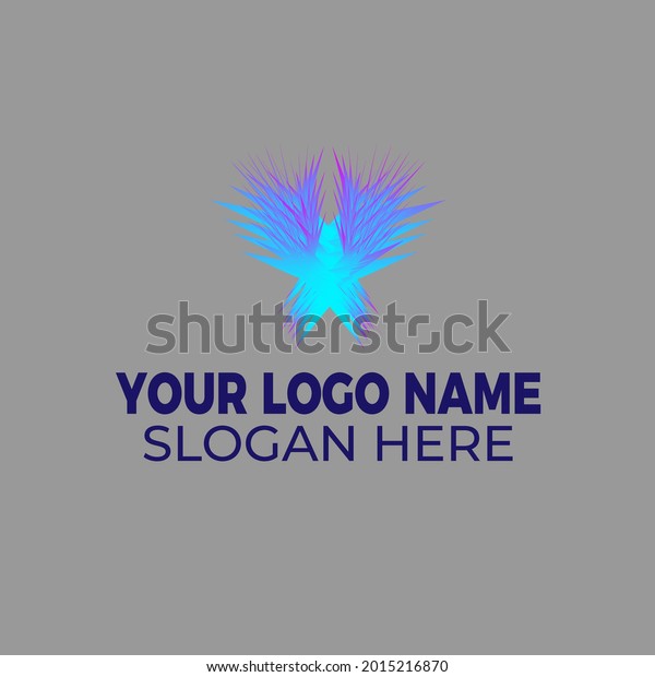 Modern Gradient Symbol Logo Design Concept Stock Vector (Royalty Free ...