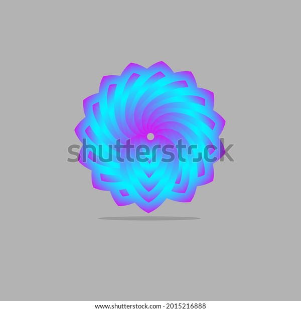 Modern Gradient Symbol Logo Design Concept Stock Vector (Royalty Free ...