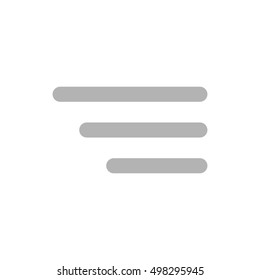 Modern Hamburger Menu Icon Mobile Apps Stock Vector (Royalty Free ...