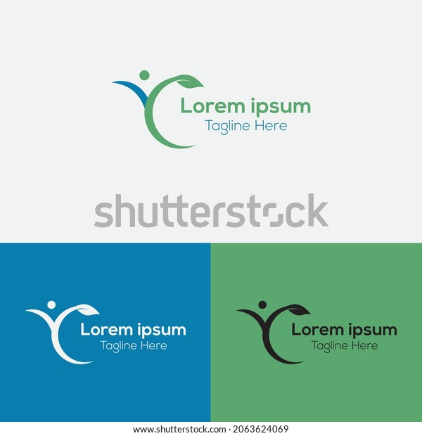Modern Happiness Logo Design Victor Stock Vector (Royalty Free ...