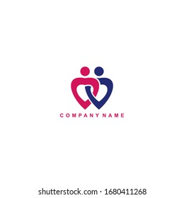 Community Care Logo People Icons Circle Stock Vector (Royalty Free ...